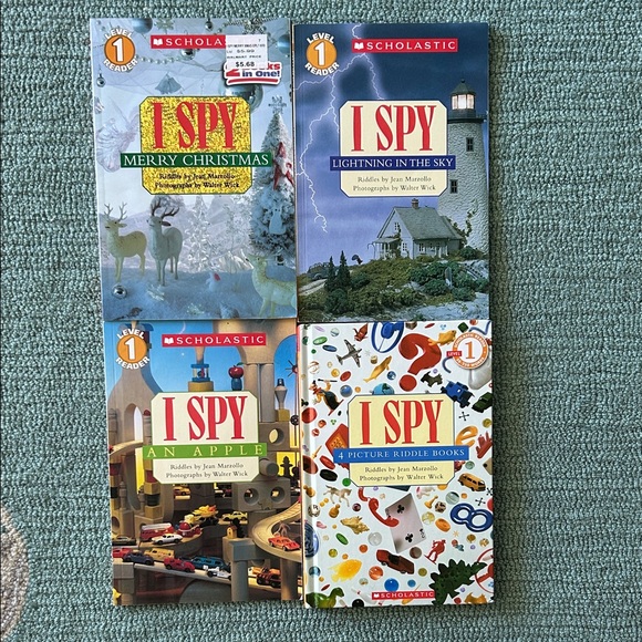 Scholastic | Toys | Scholastic I Spy Book Collection Vibrant Covers ...